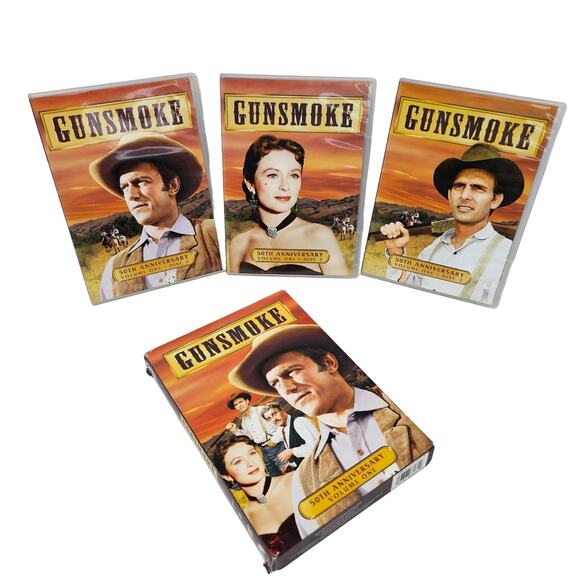 Paramount | Media | Gunsmoke Dvd 5th Anniversary Volume One Box Set 9 ...